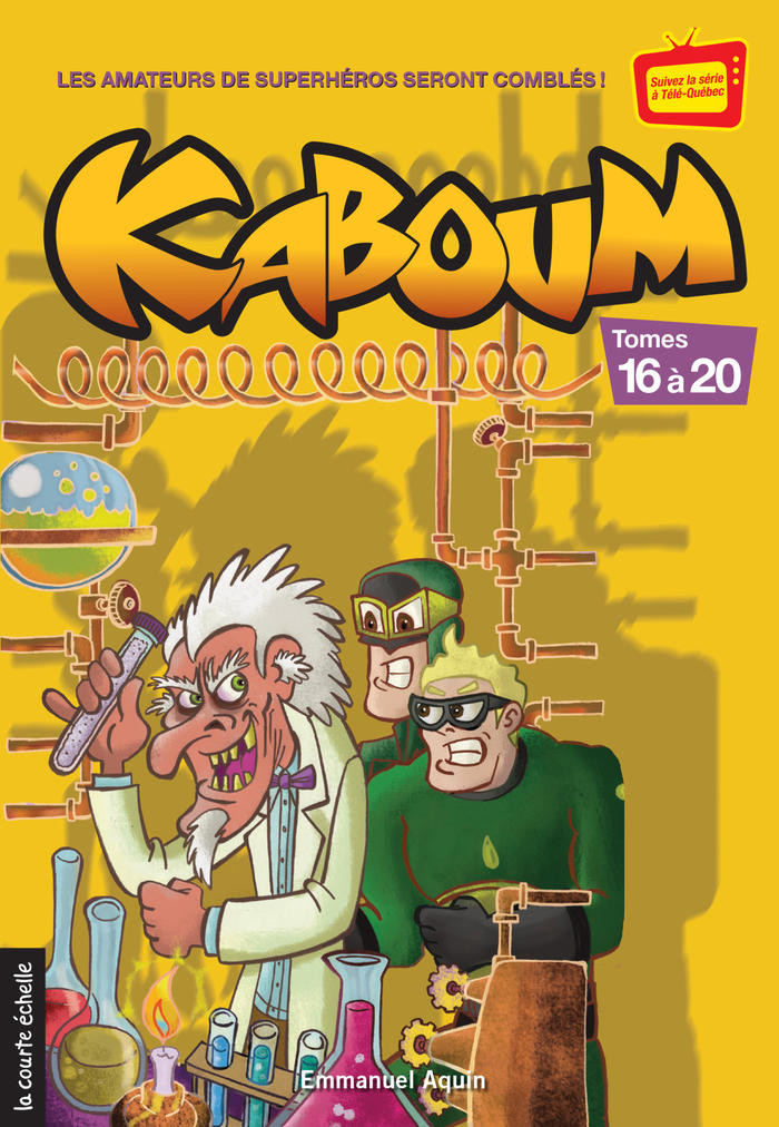 la courte échelle | Coffret Kaboum 4 - épisodes 16 à 20